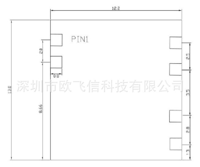 瑞昱RTL8188FTV芯片2.4g模块USB接口工业级无线wifi模块图传模块-阿里巴巴