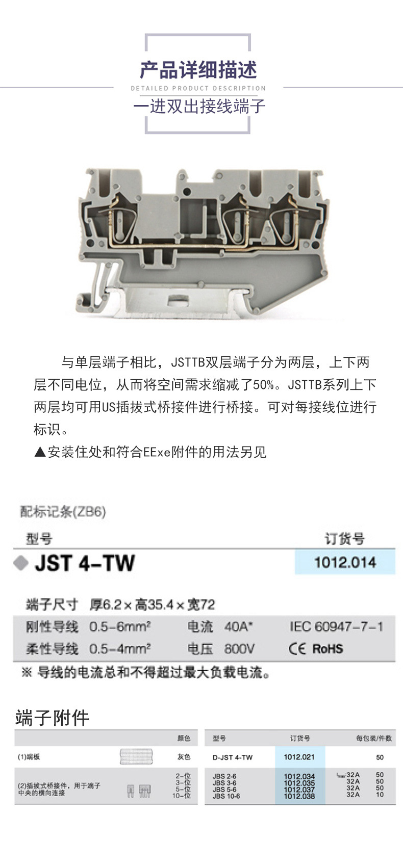 现货JST1.5弹簧式接线端子JST2.5导轨安装回拉式弹簧连接接线端子-阿里巴巴
