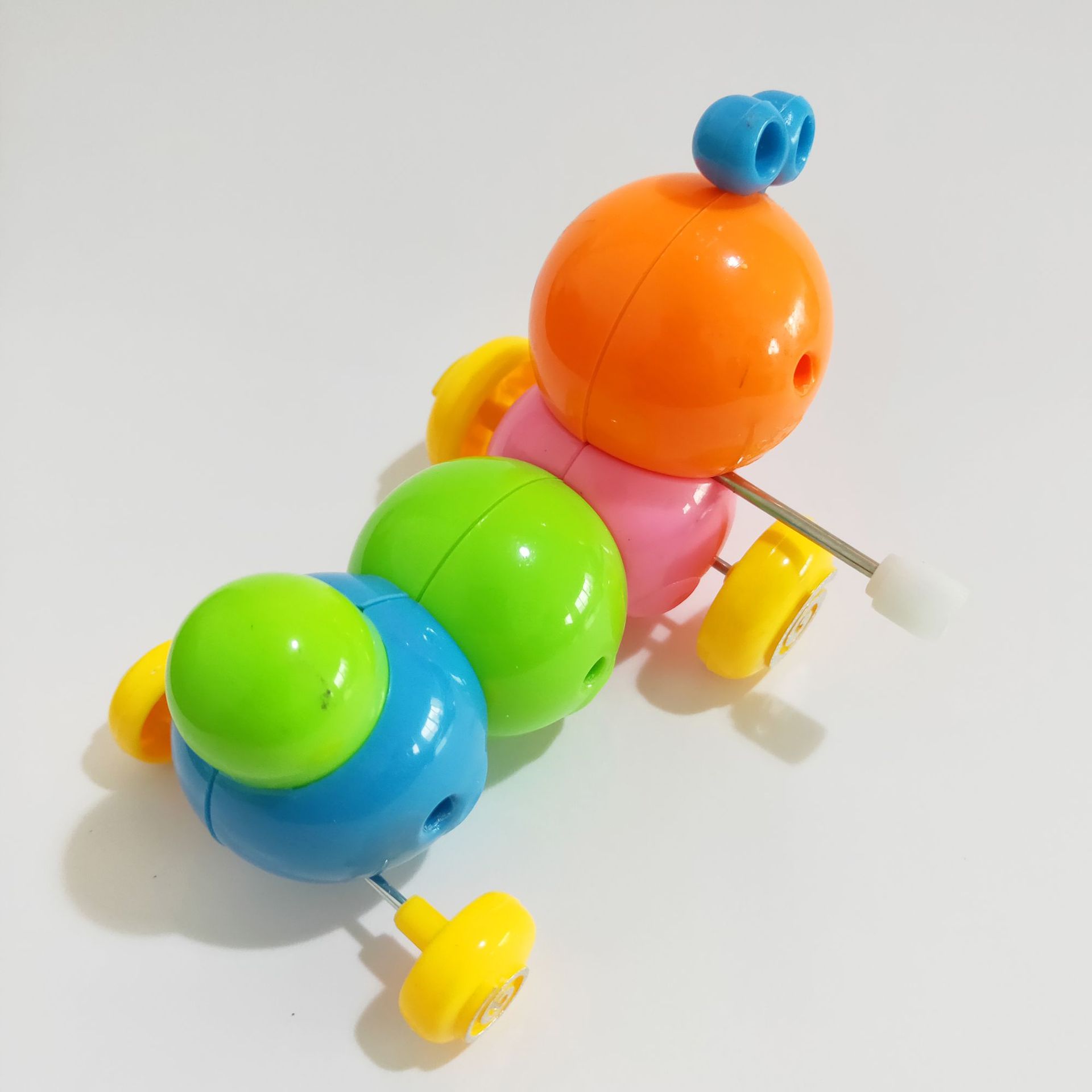 儿童上链七彩毛毛虫 儿童益智玩具发条毛毛虫色彩鲜艳可爱扭动-阿里巴巴