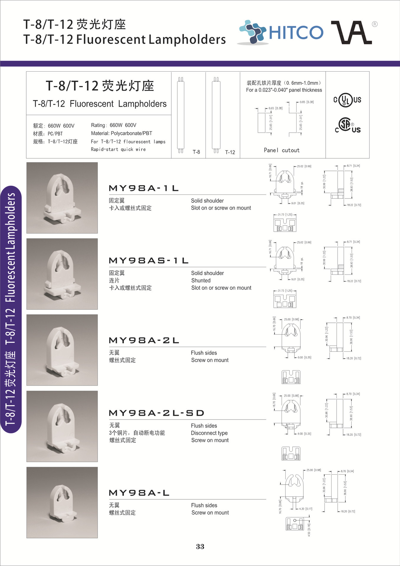 厂家直销T8G13荧光日光灯座灯头卡入或螺丝式固定UL认证美规认证-阿里巴巴