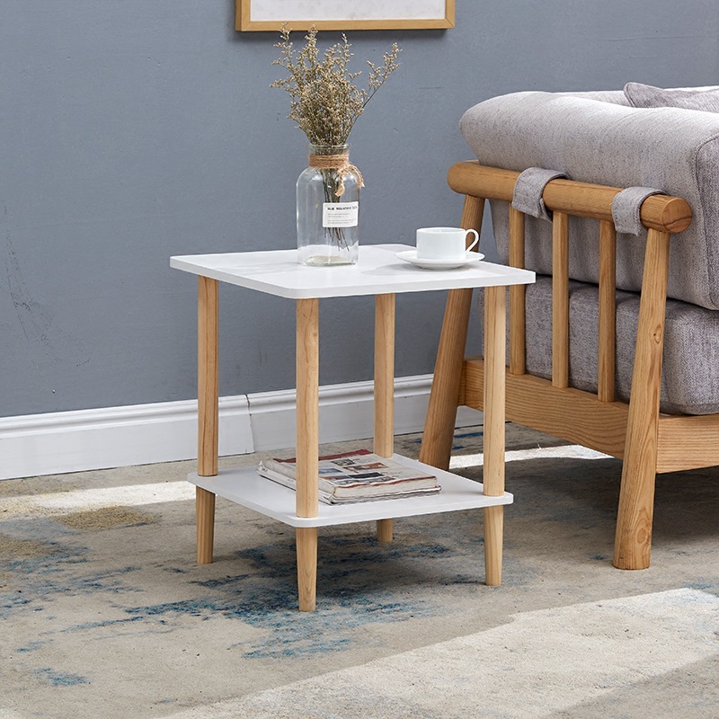 沙发边几迷你北欧实木床头桌简约现代小茶几方几客厅沙发边柜厂家-阿里巴巴