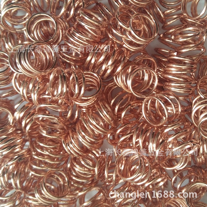 供应铜材质导电小压簧 镀镍 镀银可焊接电器铜弹簧 非标定做-阿里巴巴