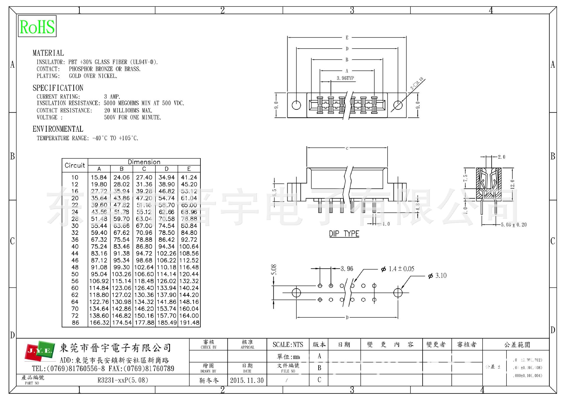 3.96mm Card Edge Slot Connector金手指连接器厂家直销-阿里巴巴