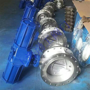 气动软密封法兰蝶阀 D641X-10C 污水空气流量气动调节阀 DN150-阿里巴巴