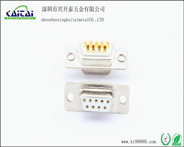 D-SUB系列 DB44PIN 母头 连接器HDB44实芯 车针全金 DB44公母头-阿里巴巴