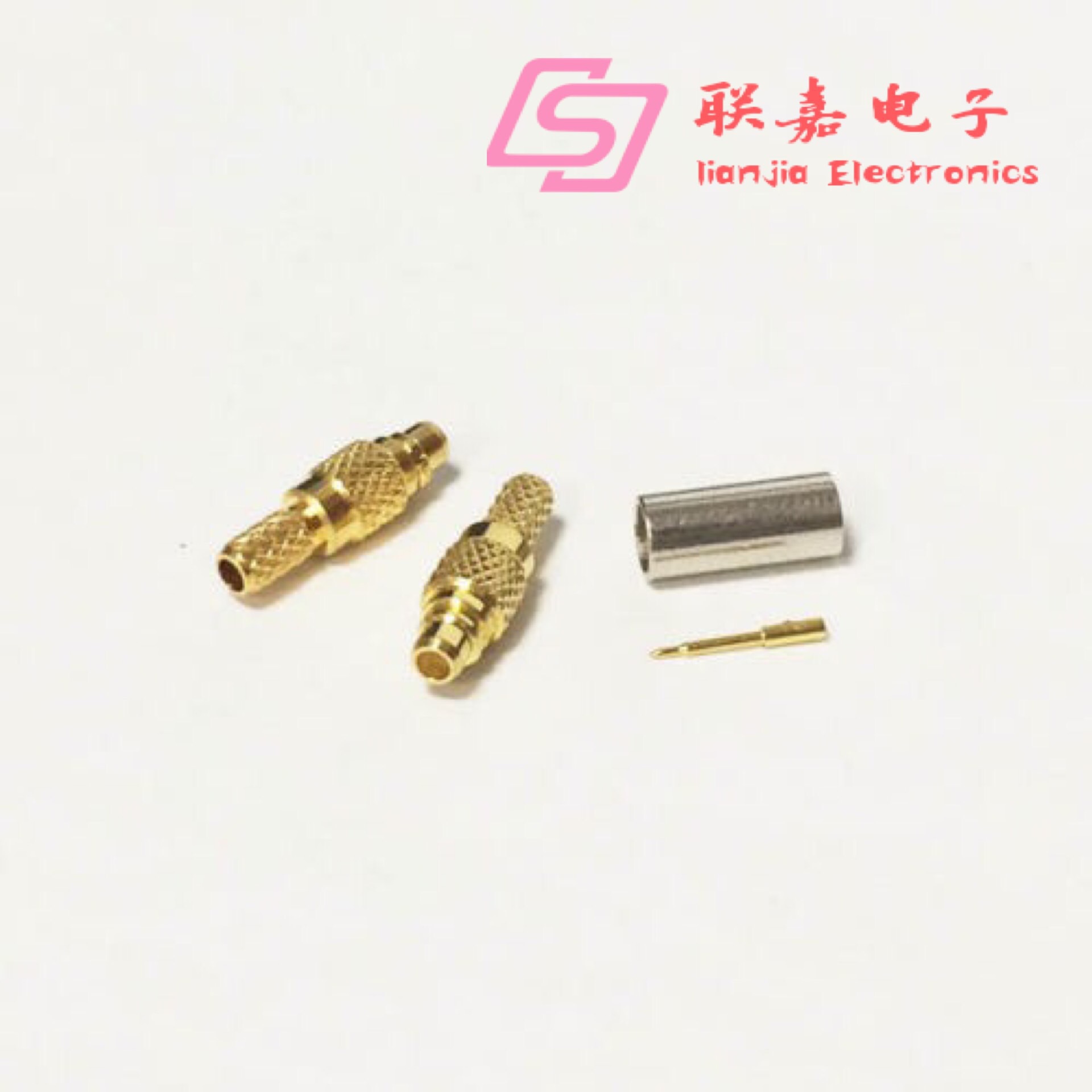 射频连接器MMCX直公头接50-1.5馈线电缆RG316 RG174 LMR100-阿里巴巴