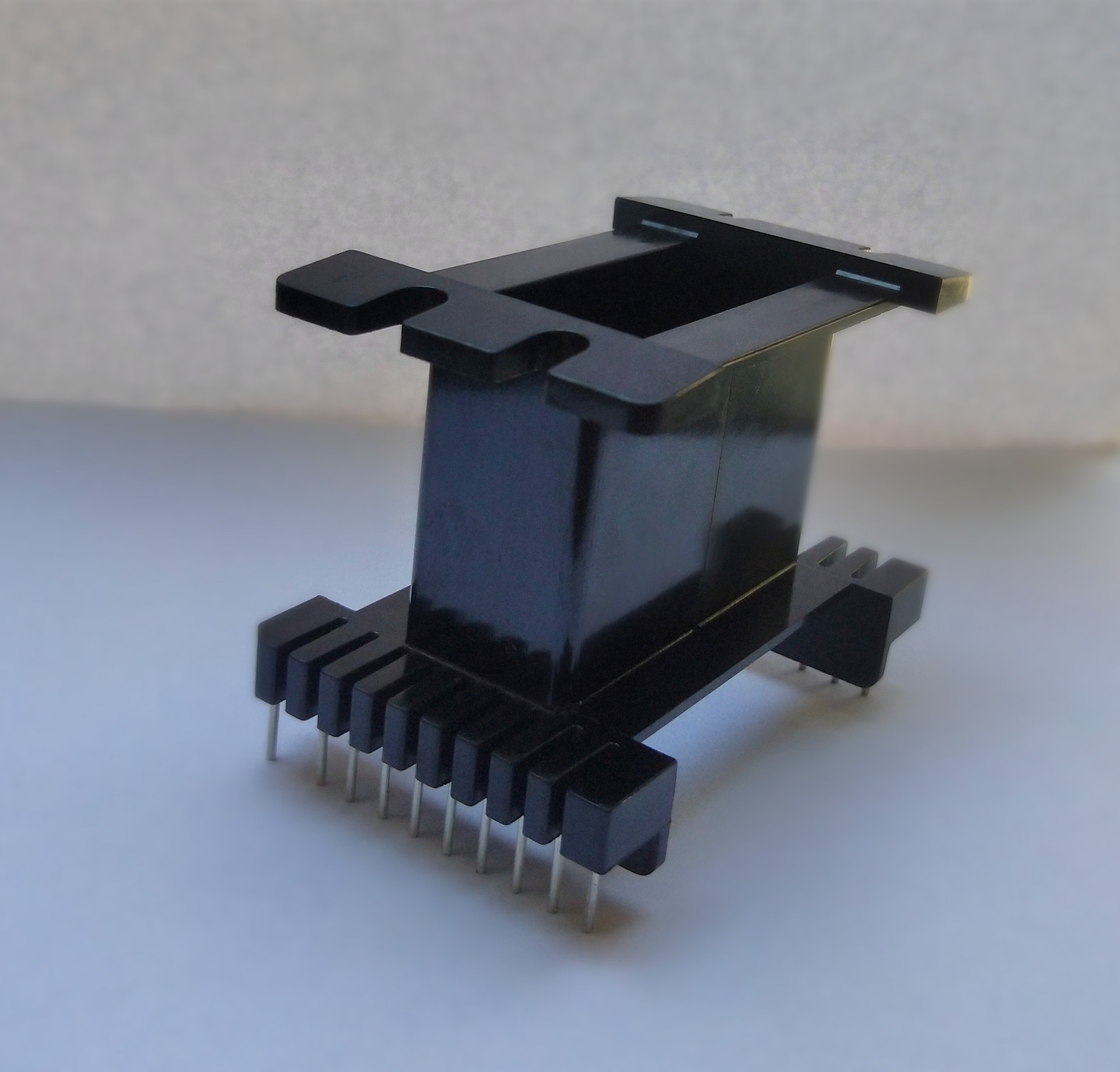 供应 EE65 立式 6+10P 双磁芯 电木骨架 变压器骨架 充电桩-阿里巴巴