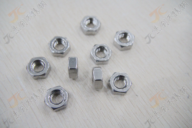 304不锈钢螺母 M8六角螺母 GB52六角螺帽不锈钢紧固件标准件-阿里巴巴