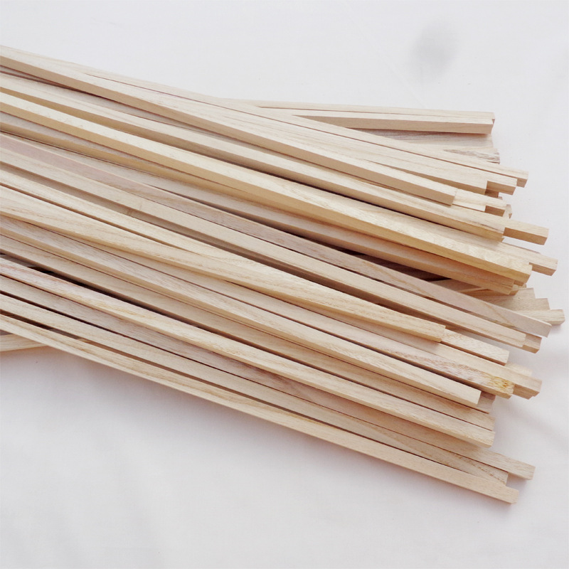 Supply Pure Wood Strip Paulownia Wood Strip Model Design Decorating ...