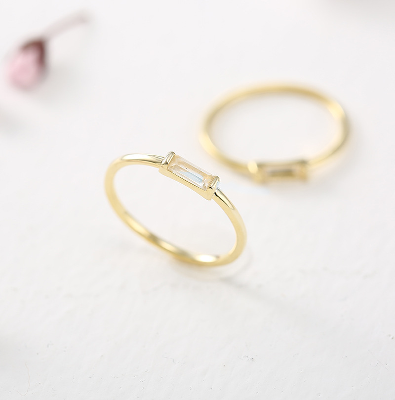 小立方 长方形月光石戒指 玻璃体长方体刻面月光石 S925银戒指-阿里巴巴