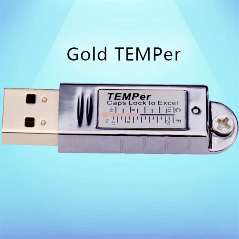 外贸USB温度计USB温度计TEMPer（gold） 室内外机房库房环境监测-阿里巴巴