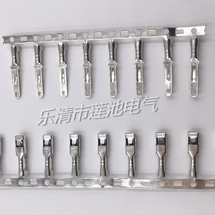 2.8插簧 2.8四方插簧 DJ621-E2.8A 镀锡0.3厚 6千只/卷-阿里巴巴