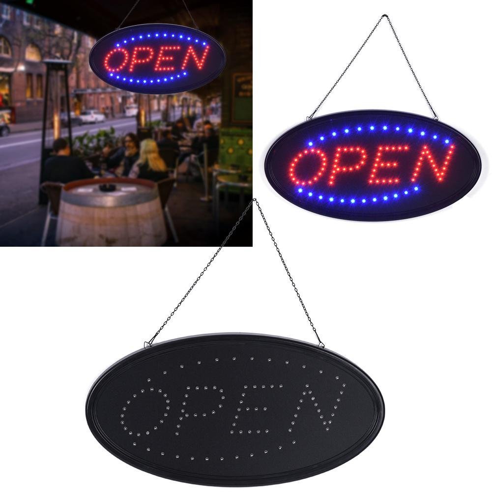 LED广告牌英标220-240v 25*48线上带开关 led open sign 广告牌-阿里巴巴