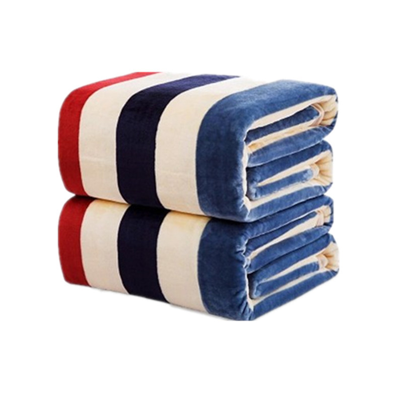 Flannel blanket stock blanket 1.2*1.8m size can be customized student ...