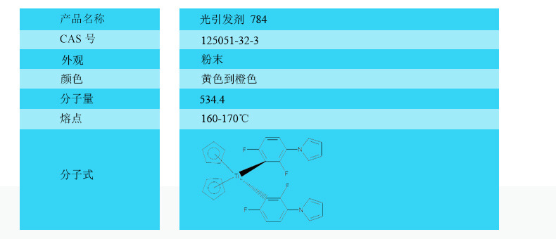 IGM可见光引发剂Omnirad 784原Irgacure 784-阿里巴巴