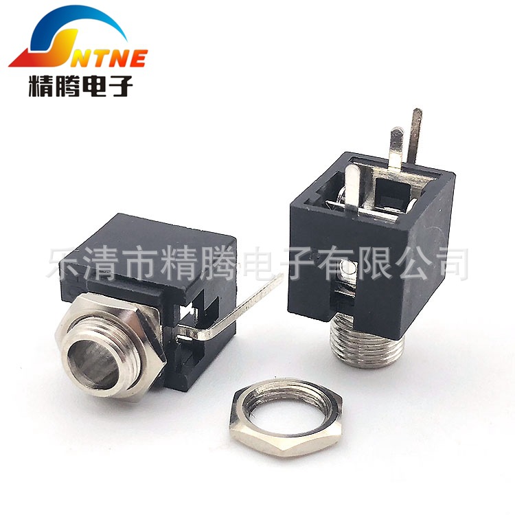 精腾3.5mm audio Jack音频耳机插口PJ-301EM/398SM带螺母WQP518MA-阿里巴巴