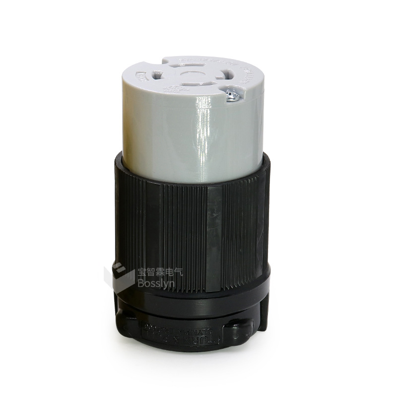 美规接线明装插座 NEMA L14-30C 工业连接器 高品质尼龙材质-阿里巴巴
