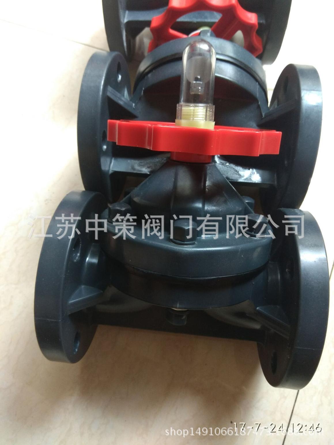 PP增强聚丙烯隔膜阀G41F-6S法兰隔膜阀 耐酸碱化工用 DN15-DN250-阿里巴巴