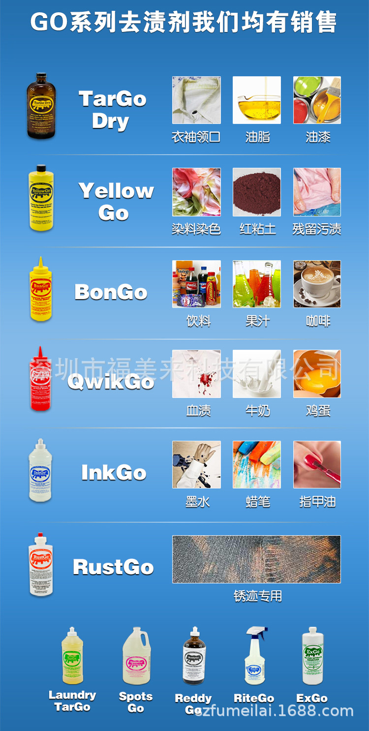 美国原装WILSON GO系列 Inkgo去除墨水墨汁油墨GO系列干洗店用-阿里巴巴