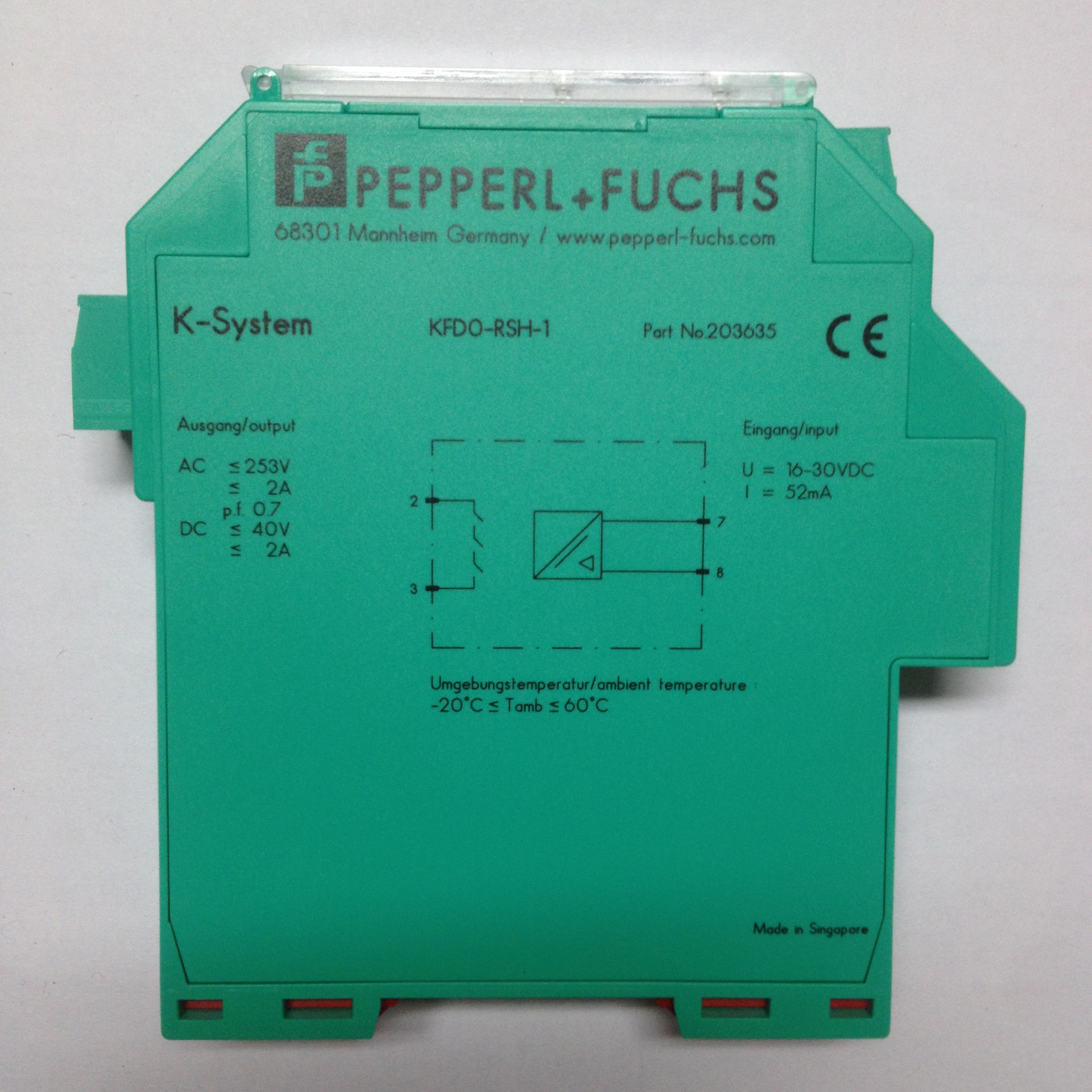 倍加福KFD2-DWB-Ex1.D频率输入安全栅，全新原装-阿里巴巴