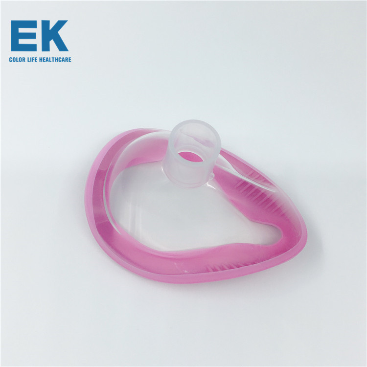 K100206 一次性非PVC双色麻醉面罩 出口-阿里巴巴