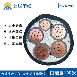 四相五线纯国标 铜芯电缆 电力电缆ZRYJV ZRYJV22 铁皮铜电缆-阿里巴巴