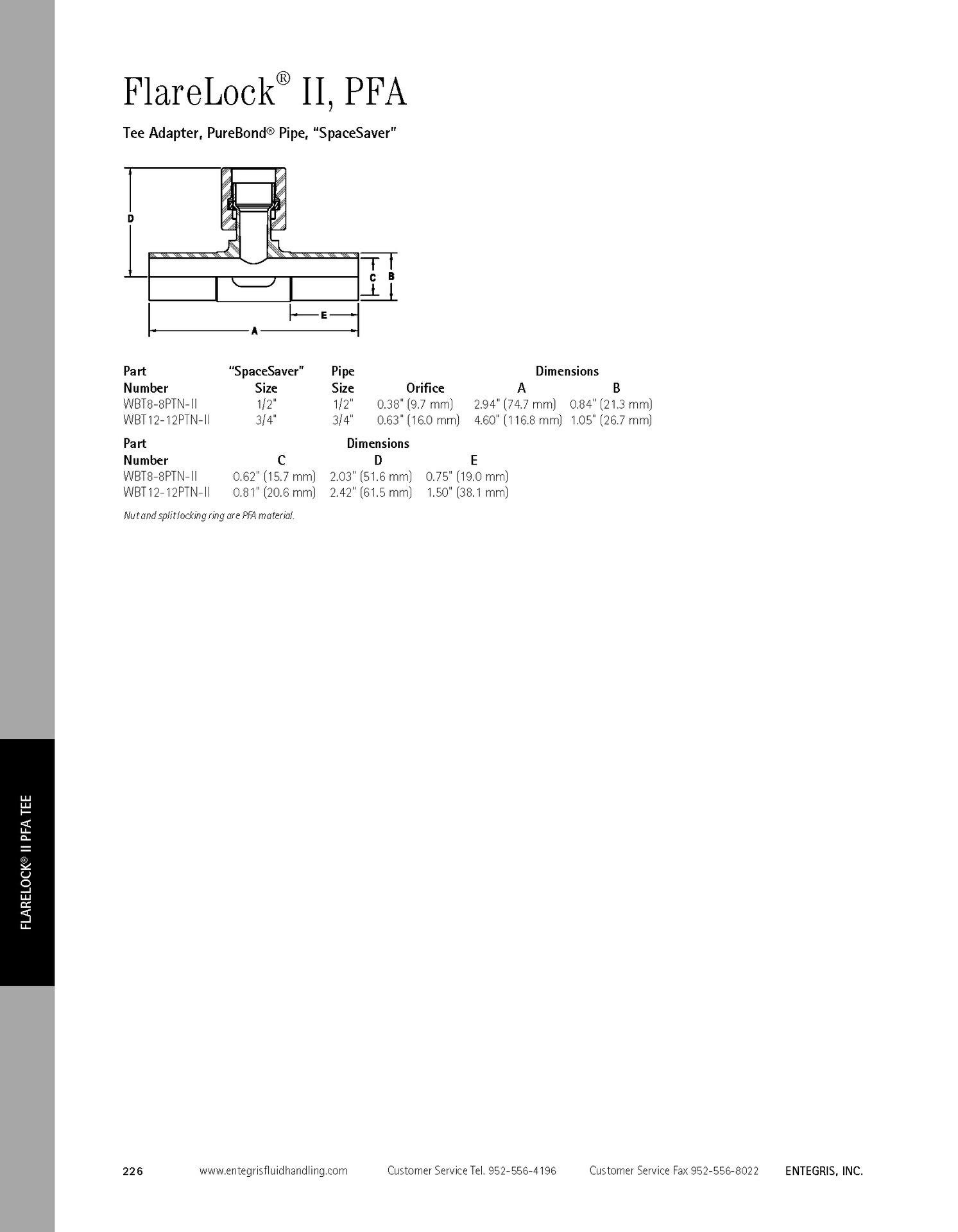 ENTEGRIS PFA接头-阿里巴巴