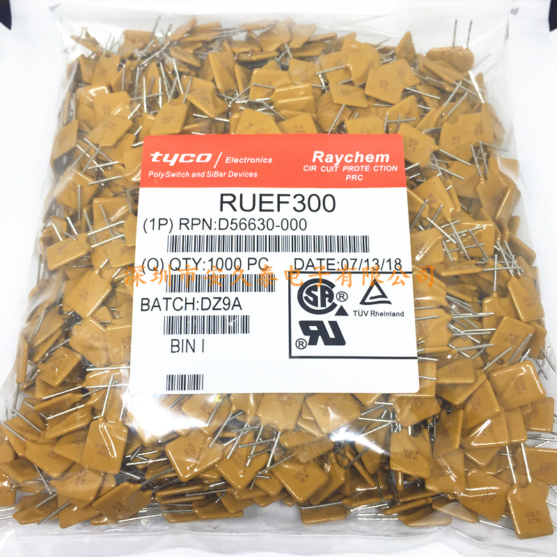 全新现货 RUEF300 30V 3A PTC自恢复保险丝 UF300 直插PPTC 国产-阿里巴巴