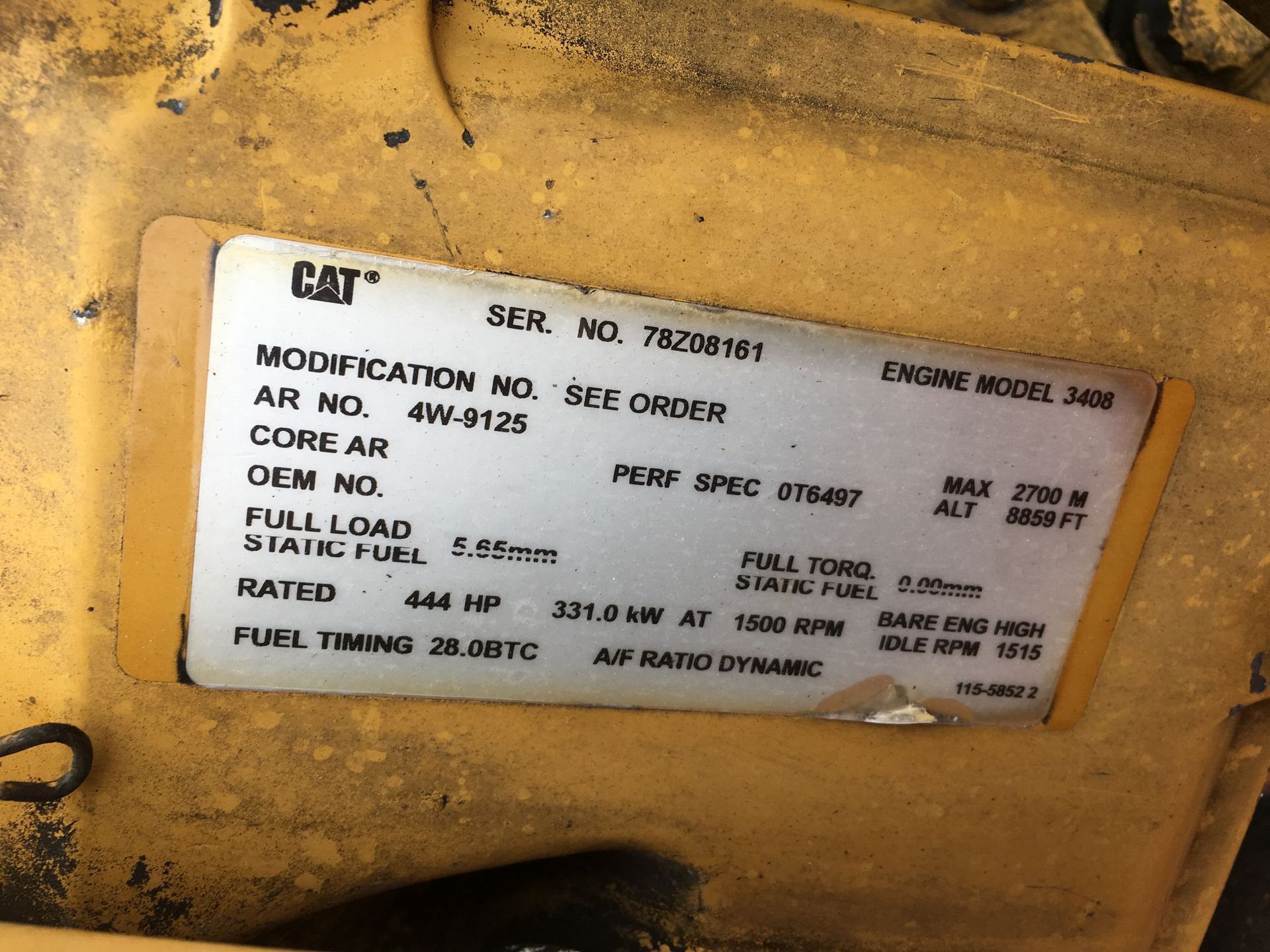 销售美国卡特彼勒3408柴油发动机总成CAT3408D-阿里巴巴