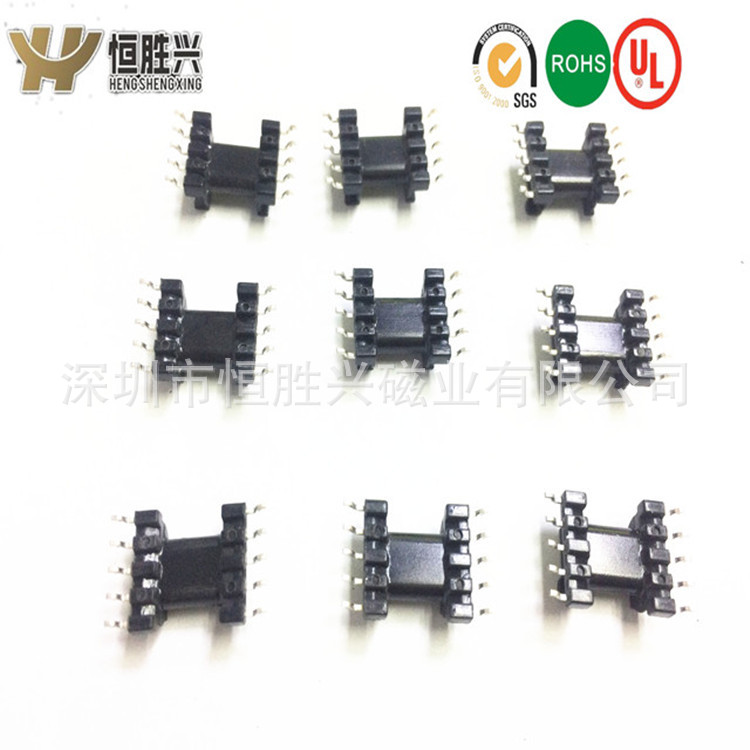 恒胜兴厂家专业生产电木EPC13骨架 SMD变压器骨架支持定 做-阿里巴巴