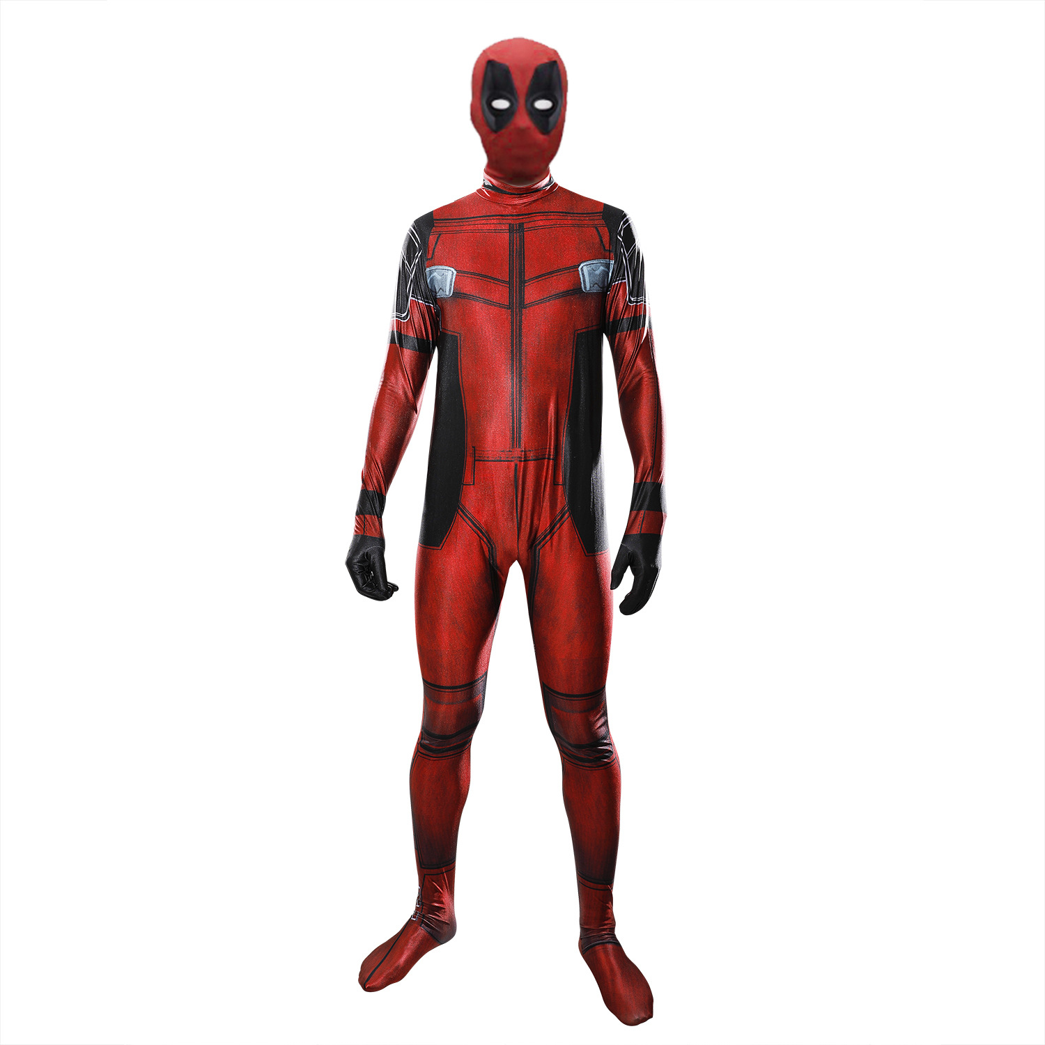 死侍紧身衣cosplay Deadpool万圣节服装动漫新款复仇者联盟死侍2-阿里巴巴