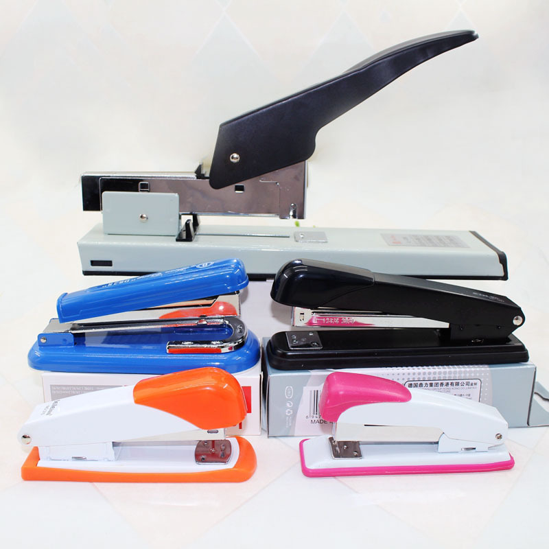Conventional No. 12 Stapler Color Boxed Stapler Office Supplies Heavy ...