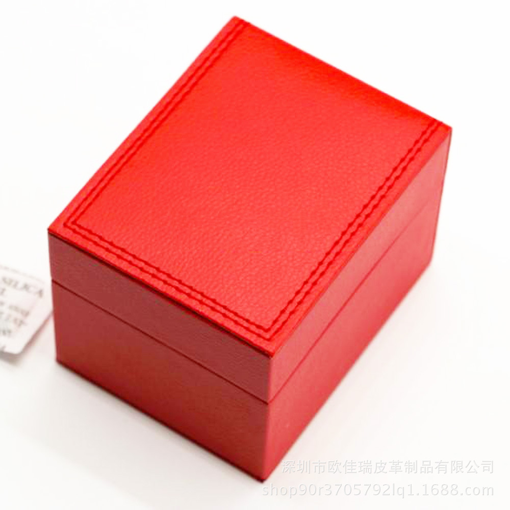 时尚高档PU皮盒 单个手表收纳展示盒 礼物饰品盒 手表包装盒-阿里巴巴