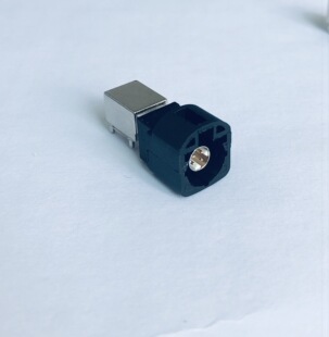 车载HSD LVDS 4P公座A型汽车连接器黑色90度插板-阿里巴巴