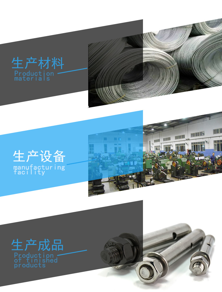 【M12*80-150】304不锈钢拉爆螺丝 膨胀螺丝 膨胀螺栓-阿里巴巴