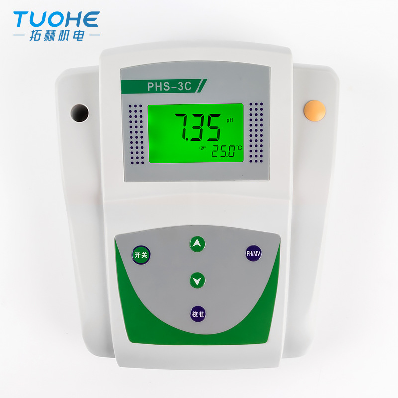 拓赫台式ph测试仪 精密实验室PH计 酸碱度测试仪 phs-3c酸度计-阿里巴巴