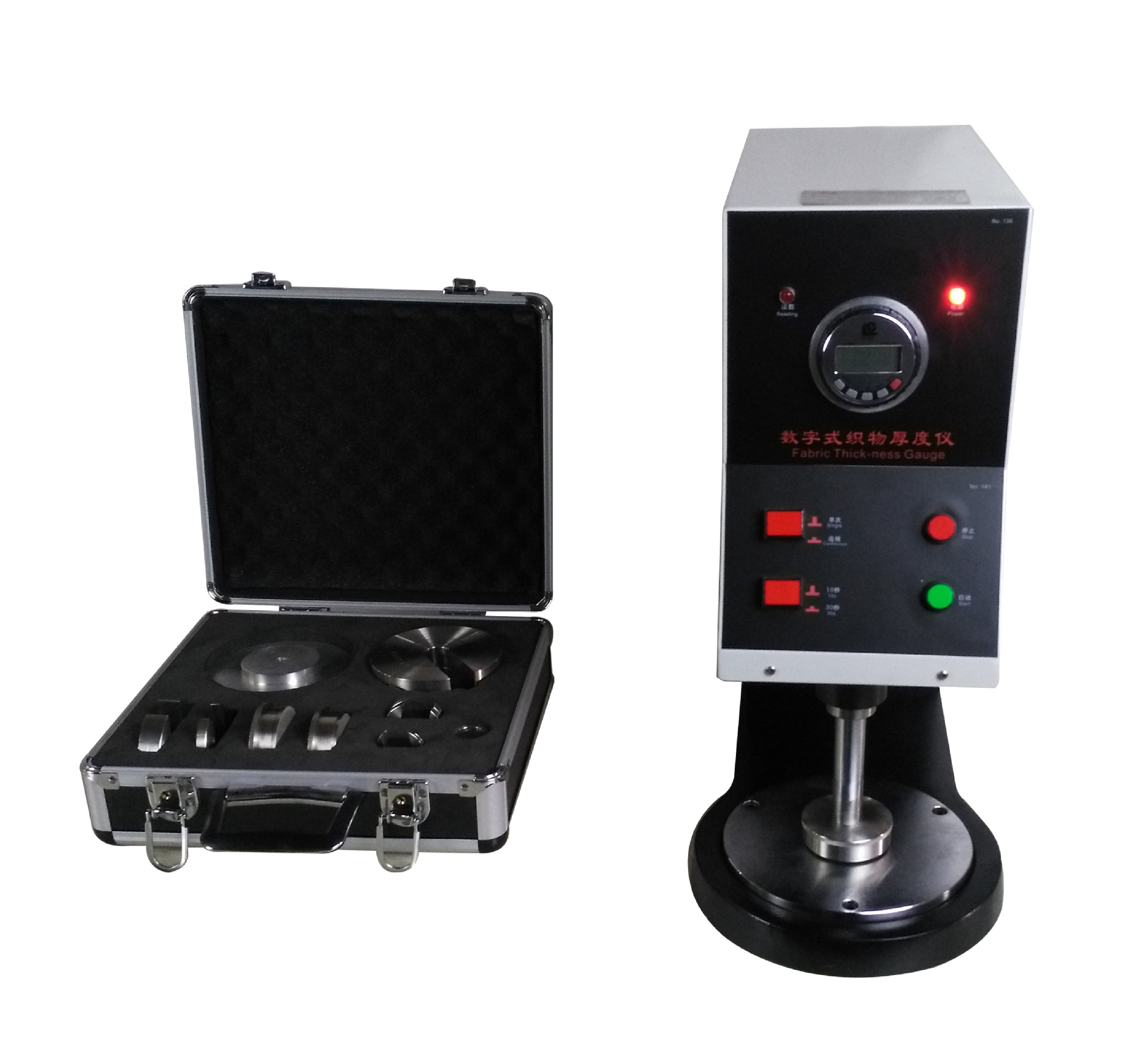YG141D型数字式织物厚度仪 纺织测厚仪-阿里巴巴
