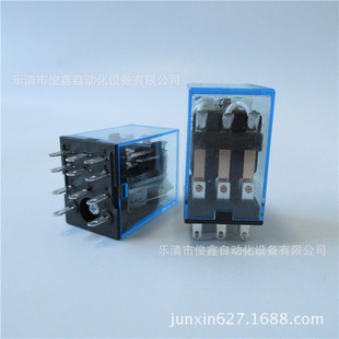 小型电磁继电器MY3N-J MY3NJ 24VDC、AC220V 三开三闭 11脚-阿里巴巴