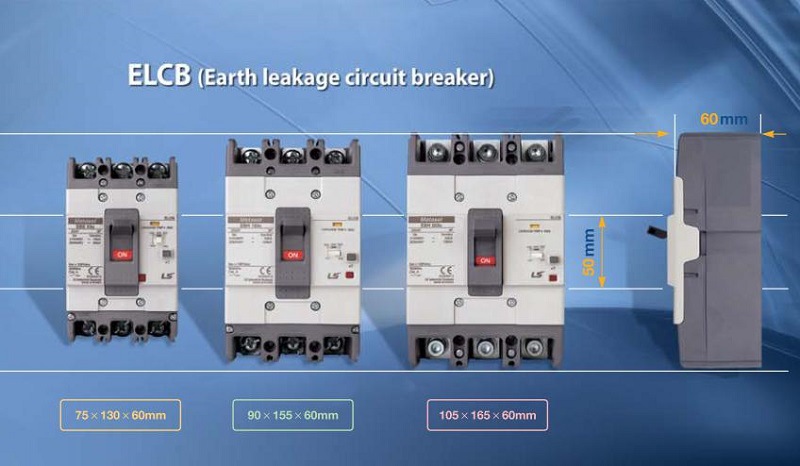 LS产电EBS103C 3P 100A 漏电断路器 (Metasol ELCB)-阿里巴巴