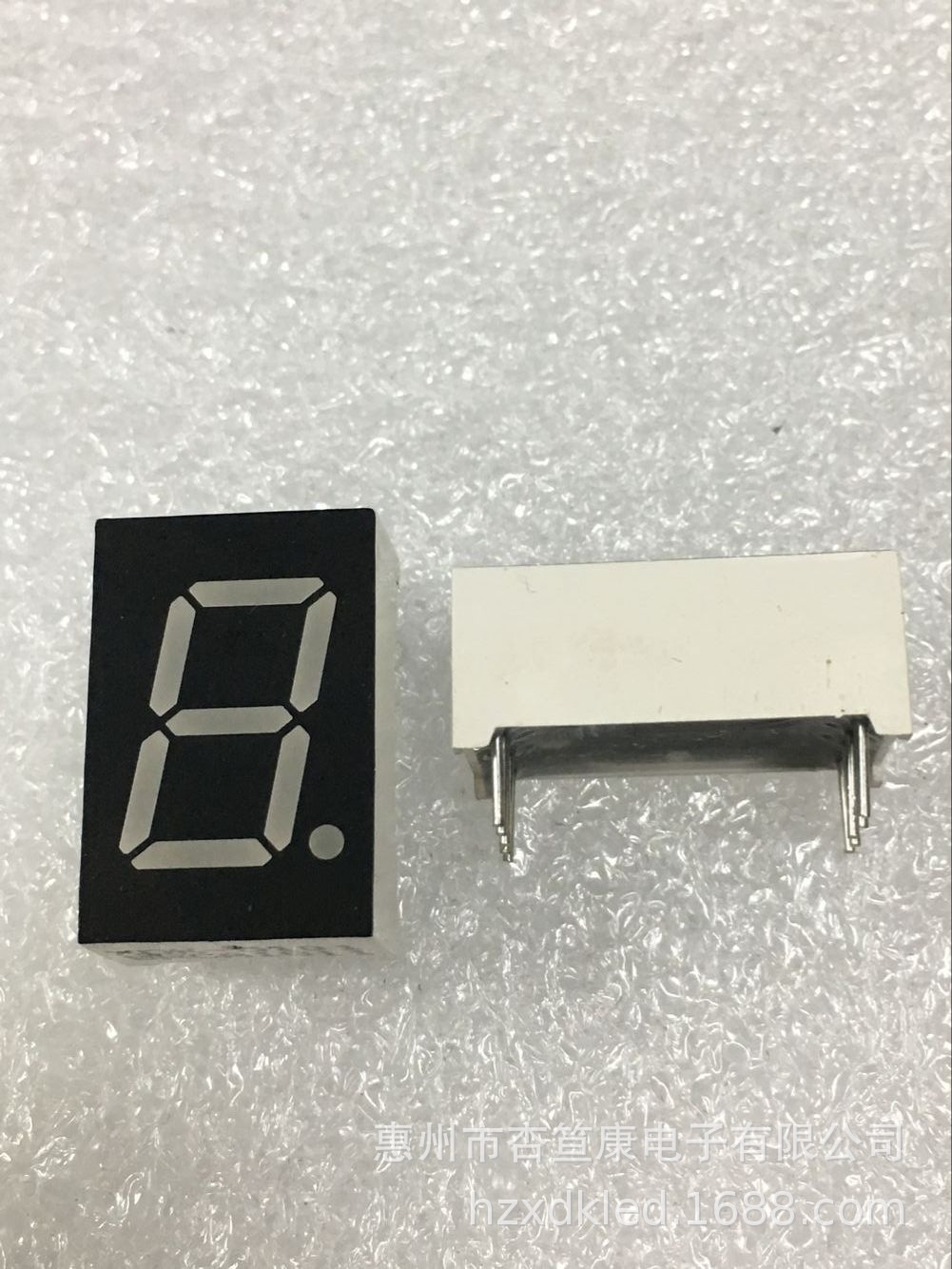 一位0.5英寸5101BS共阳数码管 5011BS共阳红光，一位5101BRWA红光-阿里巴巴
