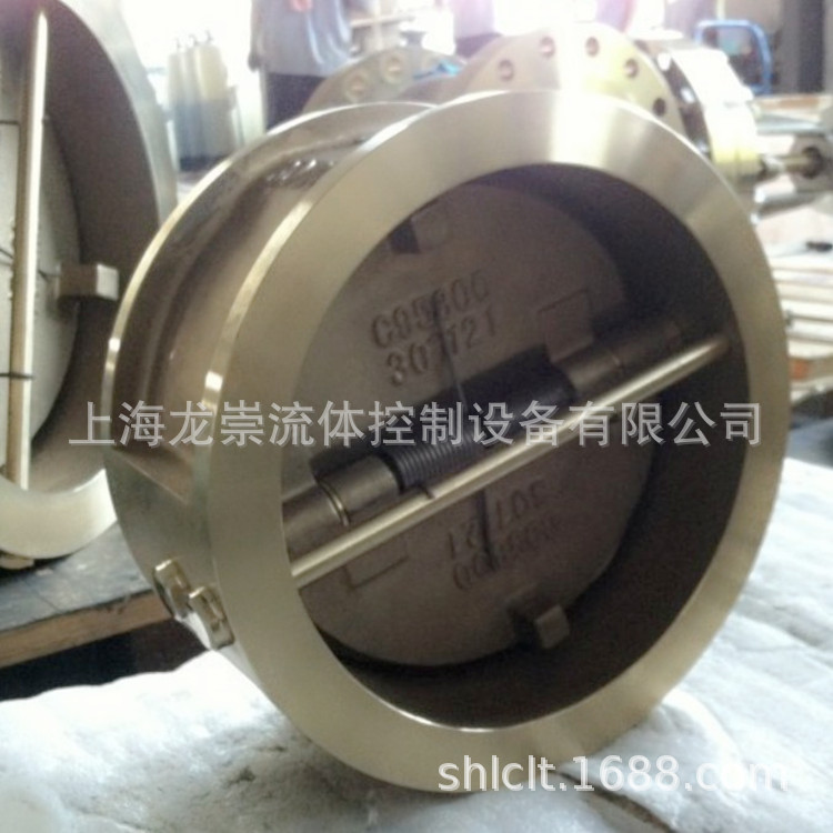 H76W-16P不锈钢蝶型双瓣止回阀铸钢H76H-150LB双瓣止回阀-阿里巴巴