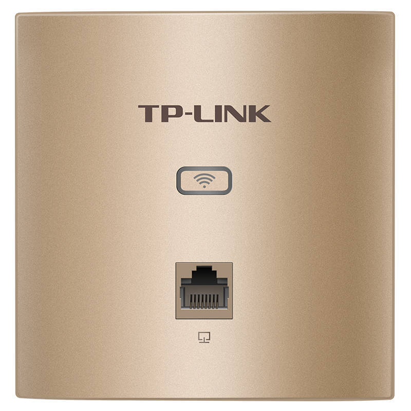 TP-LINK86型入墙式面板无线AP TL-AP450I-PoE wifi覆盖450M香槟金-阿里巴巴