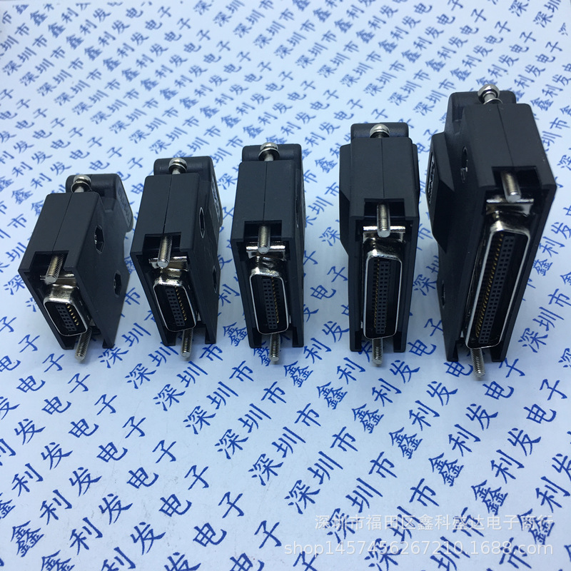 MDR连接器伺服驱动器插头SM-SCSI-26P 全金 SCSI接头全系列现货-阿里巴巴