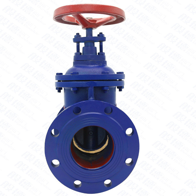 铸铁暗杆闸阀 Z45T-10/16手动法兰闸阀暗杆/明杆双法兰闸阀 DN100-阿里巴巴