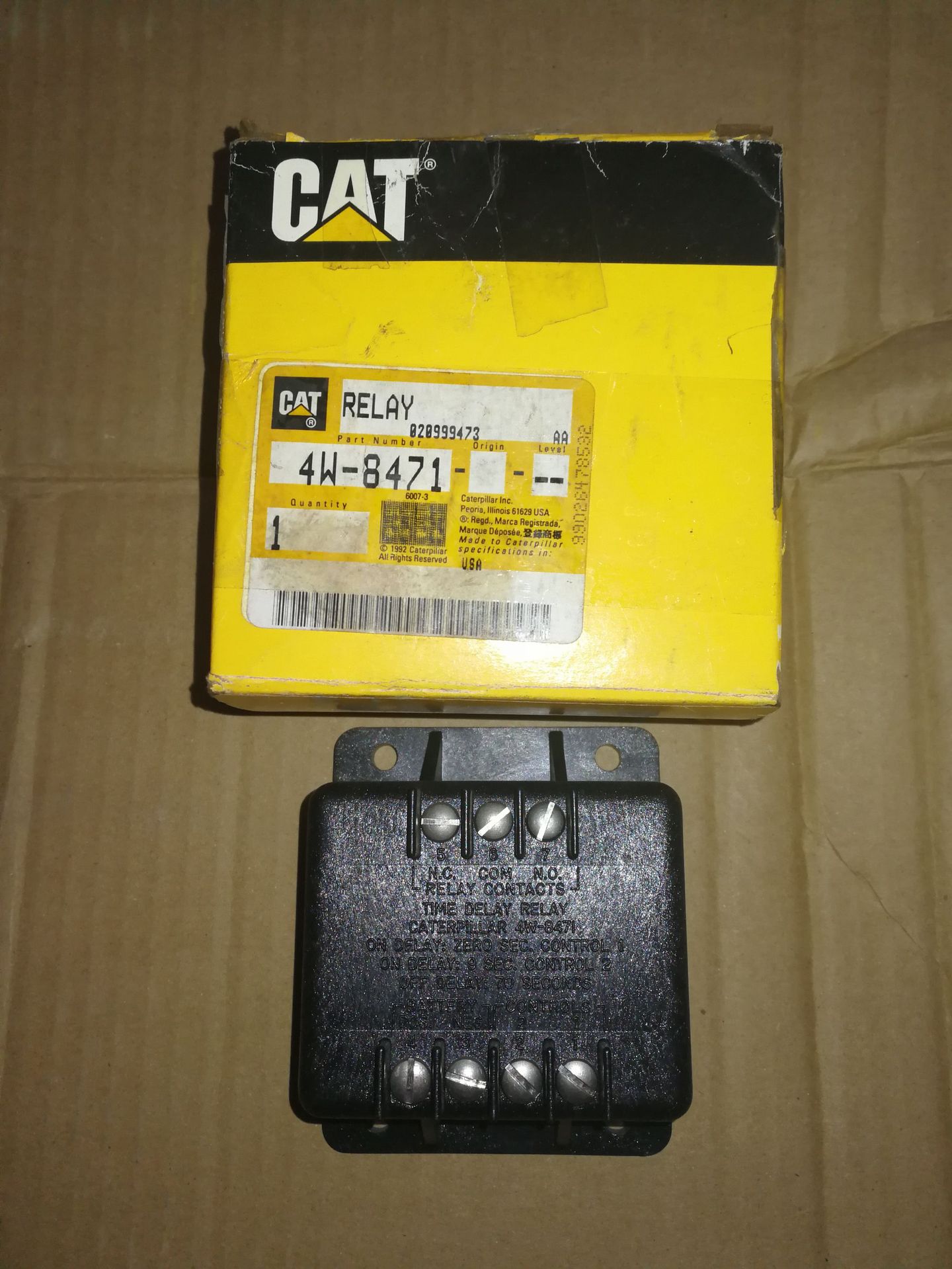 卡特彼勒发动机启动控制器4W-8471-阿里巴巴