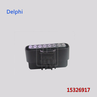 Delphi连接器 15326917 德尔福汽车连接器 14pin双排胶壳接插件-阿里巴巴