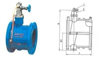 HH49X-10 微阻缓闭蝶式止回阀 给排水消声止回阀 HH49H-阿里巴巴
