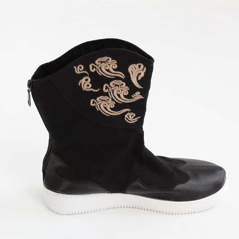Chinese kung fu men's hanfu martial art boots retro official boots ...