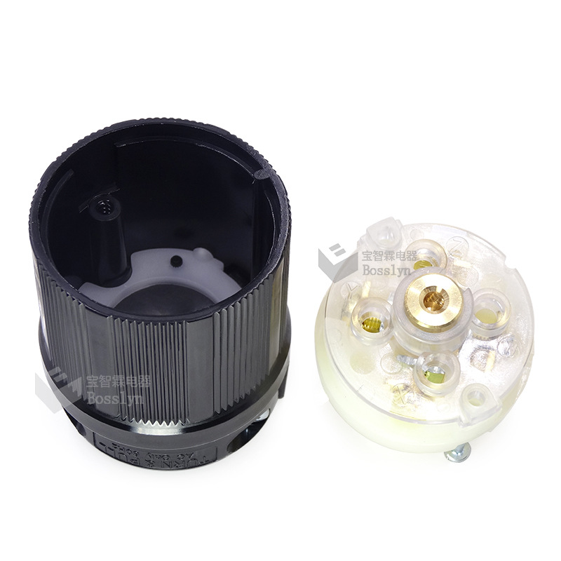 NEMA L22-30P 美国工业插头 四相五线插座 377/480V 30A-阿里巴巴