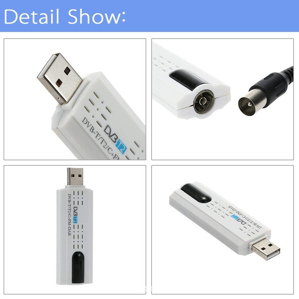 工厂批发USB Dongle DVB-T2/T/C+FM+DAB Digital SDR-阿里巴巴